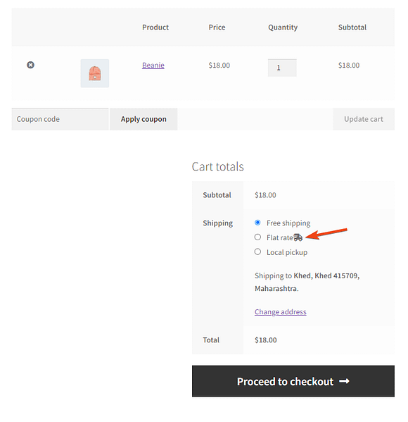 How To Add Custom Icon To Shipping Method In Woocommerce Cart Page World Of Wp