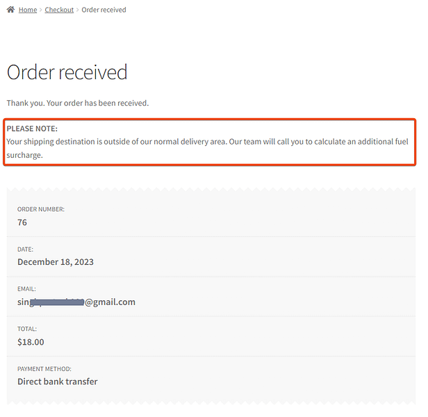 How to Add Custom Message on the Thank You Page by shipping method in ... How to Add Custom Message on the Thank You Page by shipping method in ...