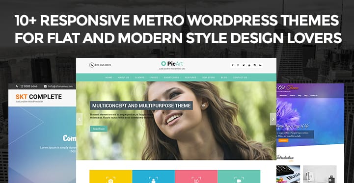 13 Metro WooCommerce WordPress Themes for Flat and Modern Style Design Lovers - World of WP